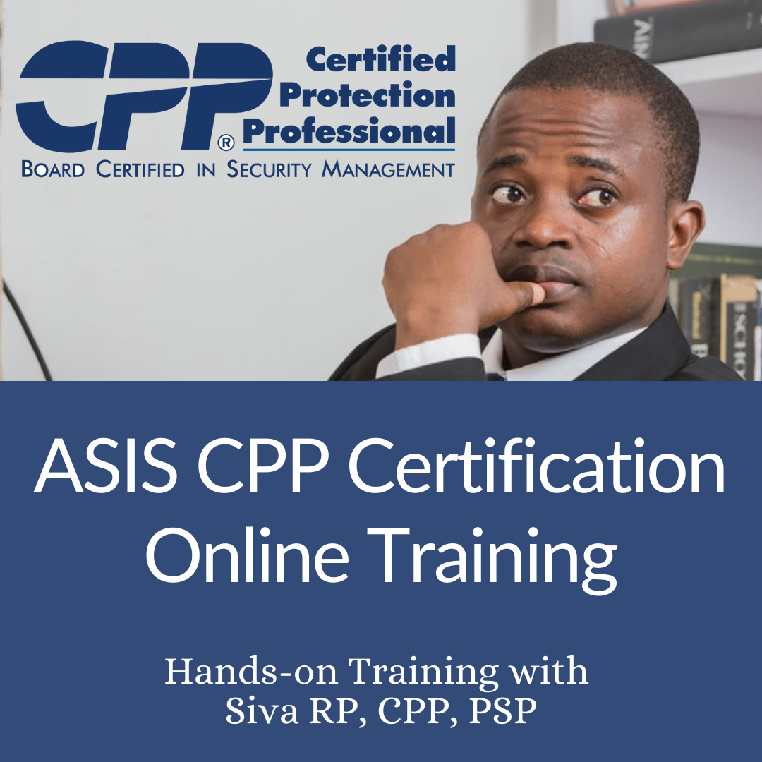 ASIS CPP Certification Online Training – CorpSecurity Exam Portal