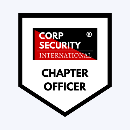 Corp Security Chapter Badge – CorpSecurity Exam Portal